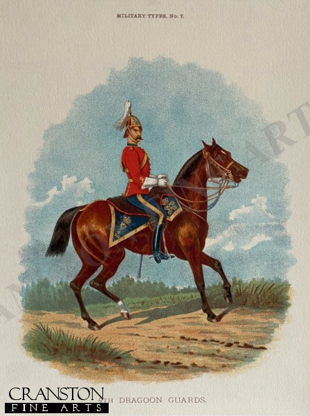 4th Dragoon Guards by Richard Simkin [Antique] – Military Aviation Art ...
