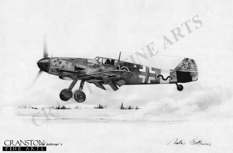 Black 13 - Gunther Rall by Ivan Berryman. [Original Drawing] – Military ...