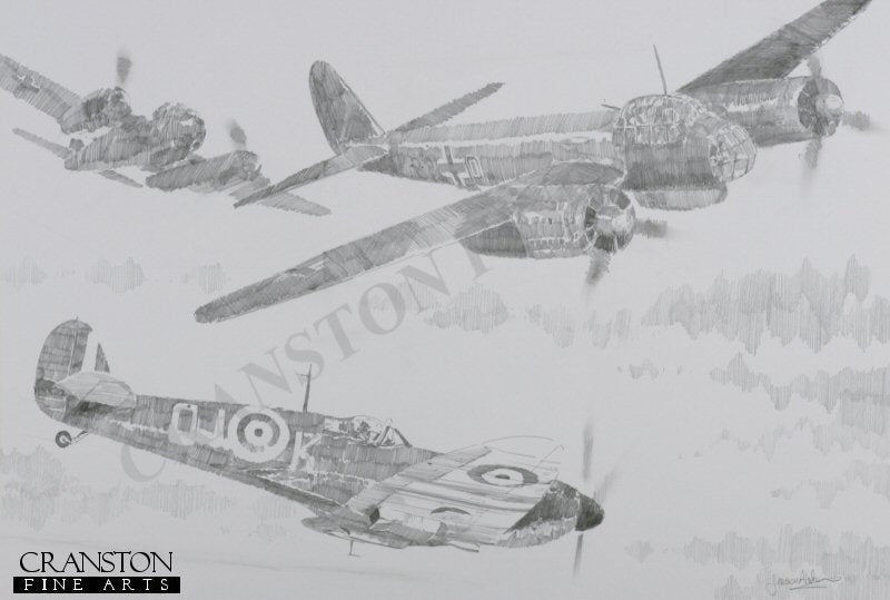 92 Squadron Intercept by Jason Askew. [Original Drawing] – Military ...