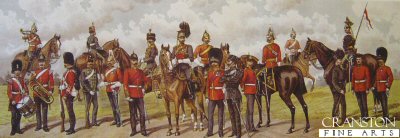 Irish Regiments in the British Army by Richard Simkin. [print ...