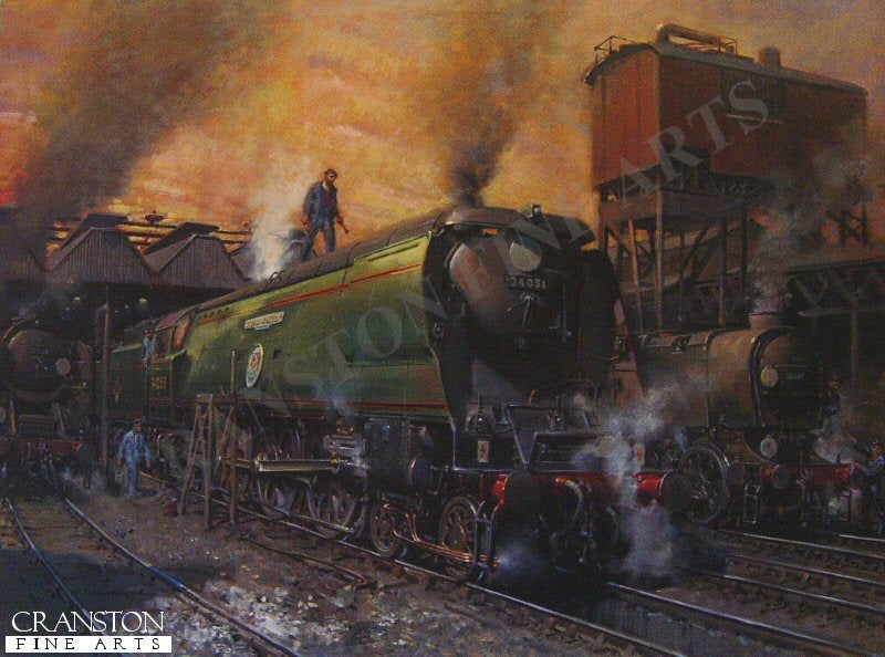 Winston Churchill by Terence Cuneo [Print] – Military Aviation Art Prints