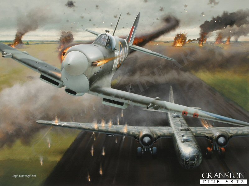 Mayhem at St Trond by Ivan Berryman. [Original Painting] – Military ...
