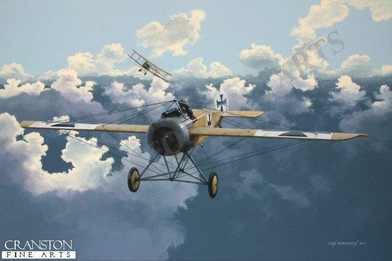 The First Ace - Max Immelmann by Ivan Berryman. [Original Painting ...