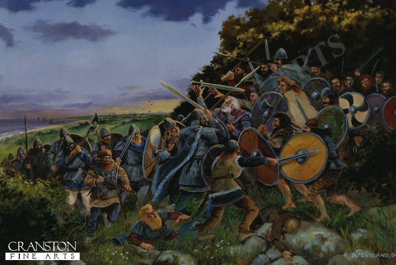 Death of Brian Boru - Clontarf by David Pentland. [Postcard] – Military ...