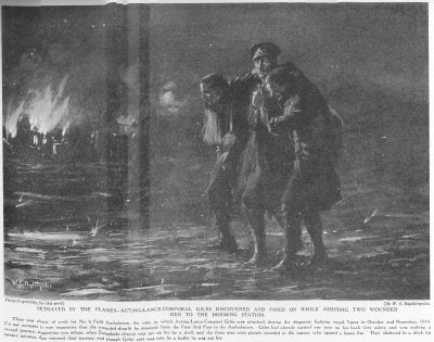 Betrayed By The Flames - Acting Lance-Corporal Giles Discovered And Fi ...