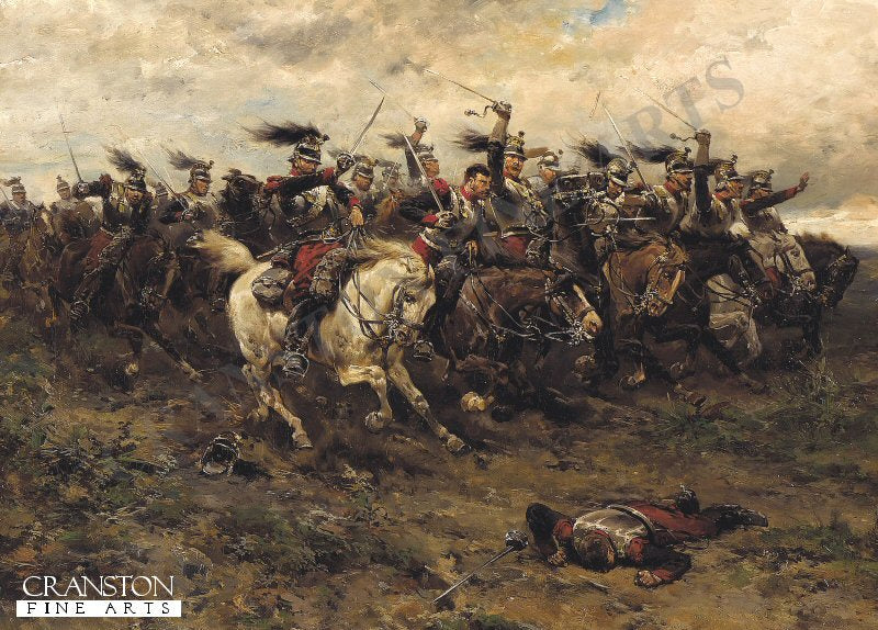 A Cavalry Charge by Hermanus Willem Koekkoek [Postcard] – Military ...
