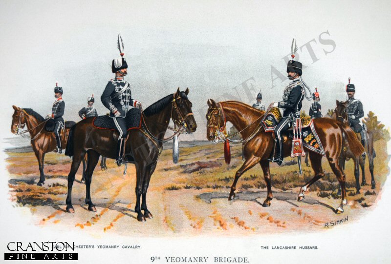 9th Yeomanry Brigade by Richard Simkin [print] – Military Aviation Art ...