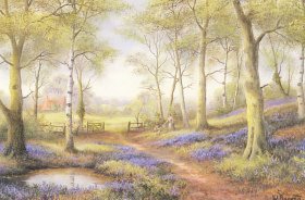 Bluebell Woods by Wendy Reeves. [print] – Military Aviation Art Prints