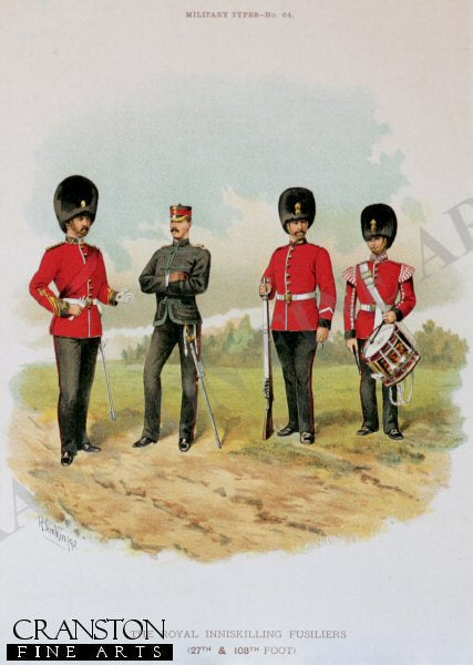 Royal Inniskilling Fusiliers by Richard Simkin. [Antique] – Military ...